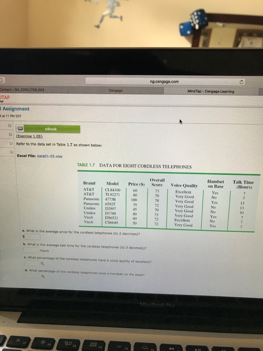 Solved: MindTap-Cengage Learning TAP Assignment At 11 PM E... | Chegg.com Solved: MindTap-Cengage Learning TAP Assignment At 11 PM E... | Chegg.com