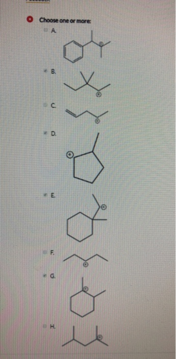Solved Select all of the molecules that will readily undergo | Chegg.com
