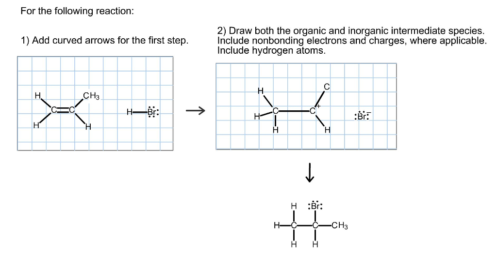 Solved For The Following Reaction 2 Draw Both The Organ