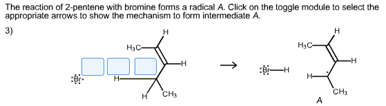 Solved The reaction of 2-pentene with bromine forms a | Chegg.com