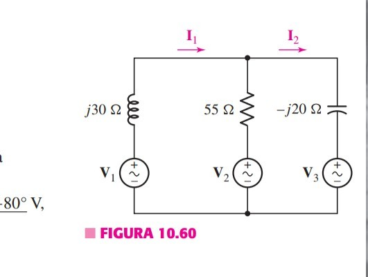 Solved 50. In the circuit in the phasor domain represented | Chegg.com