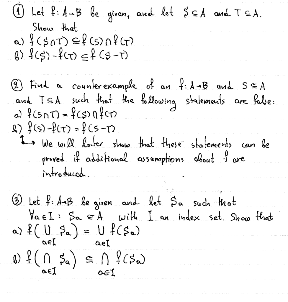 Solved het P: Auß be given, and let $ SA and T ÇA. Show that | Chegg.com