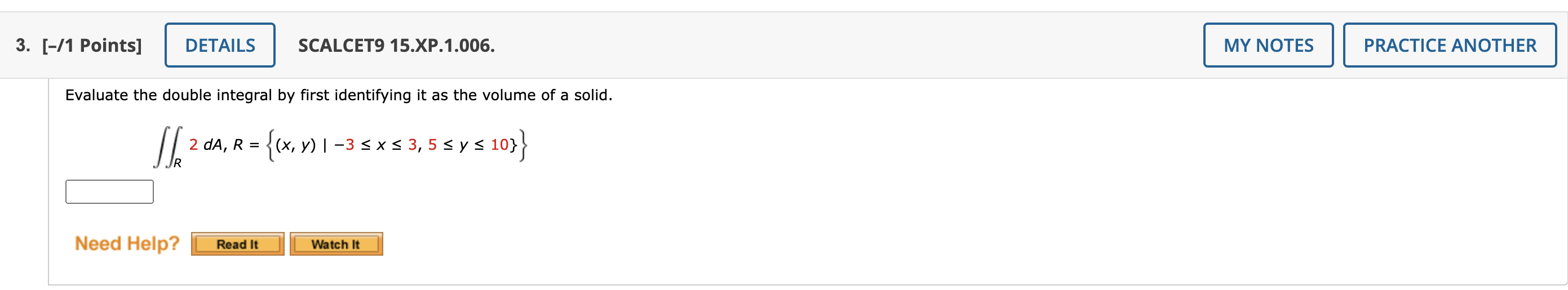 Solved Evaluate the double integral by first identifying it | Chegg.com