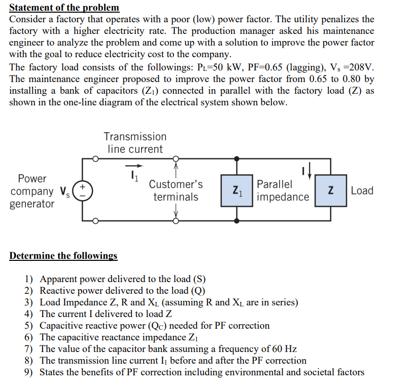 Solved Statement of the problem Consider a factory that | Chegg.com