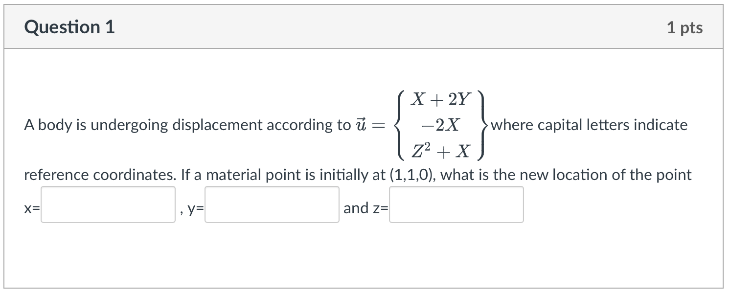 Solved A body is undergoing displacement according to | Chegg.com
