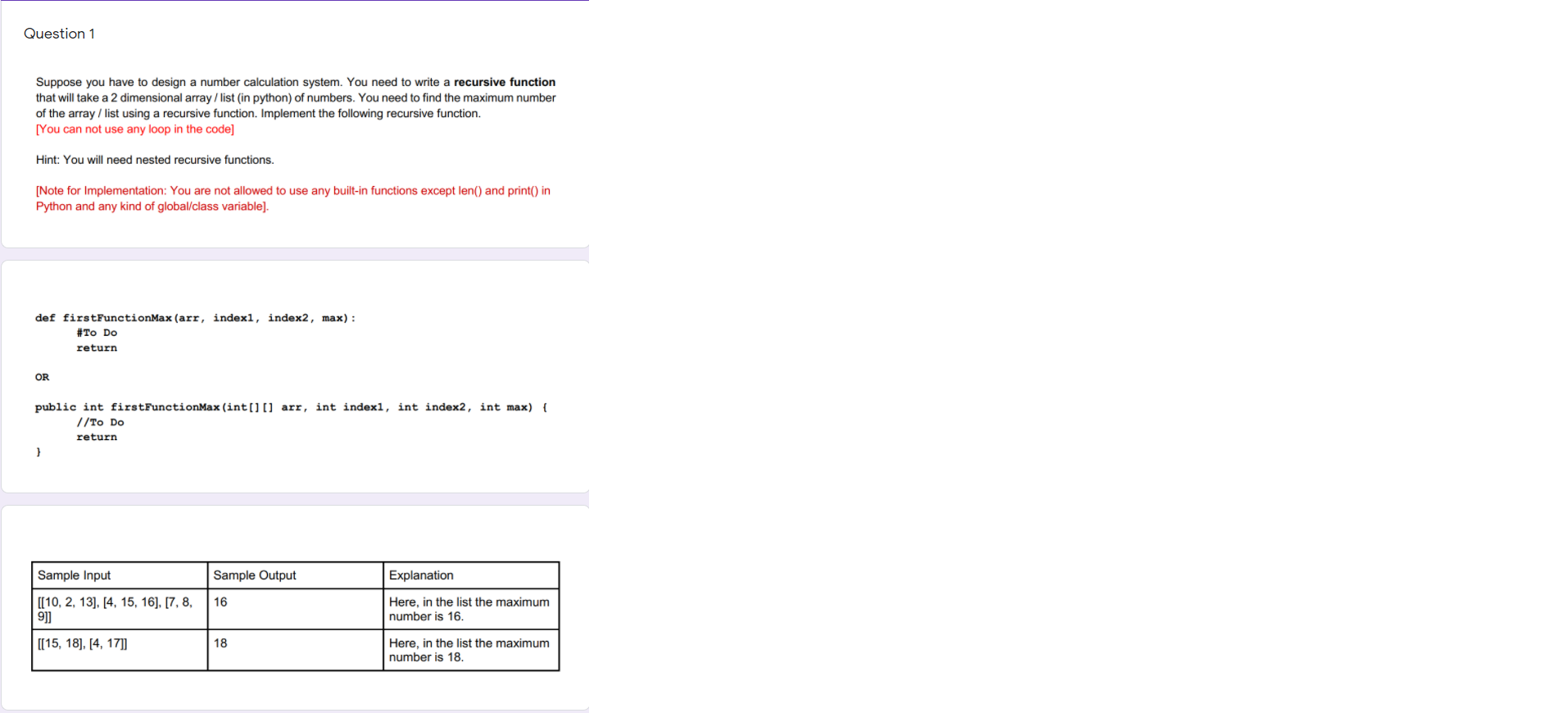 Solved I need the solution ASAP! Preferably in Python. For | Chegg.com