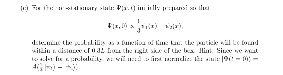 Solved 3. Consider V1(x) and V2(x), the stationary state | Chegg.com