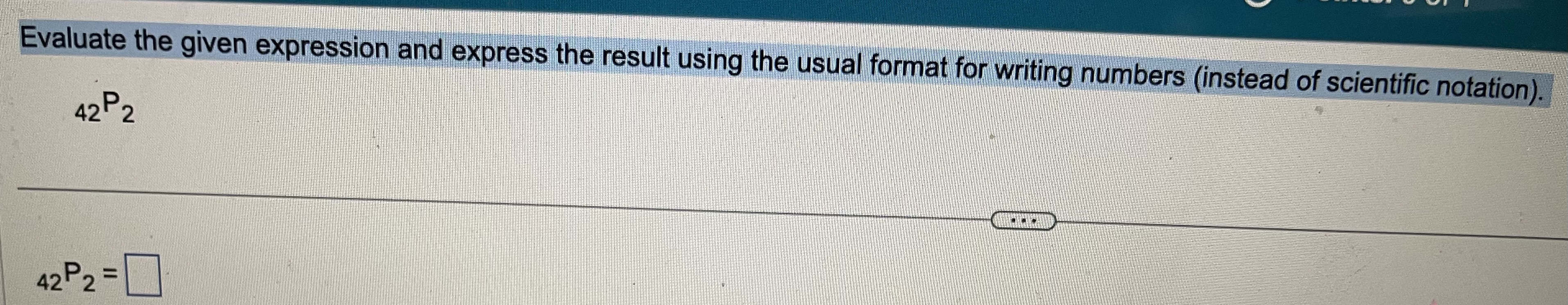 Solved Evaluate the given expression and express the result | Chegg.com