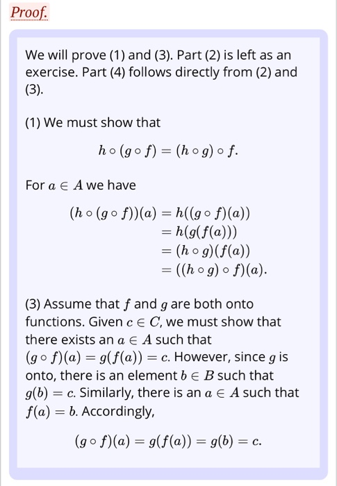 Solved Theorem 1 20 A Mapping Is Invertible If And Only If