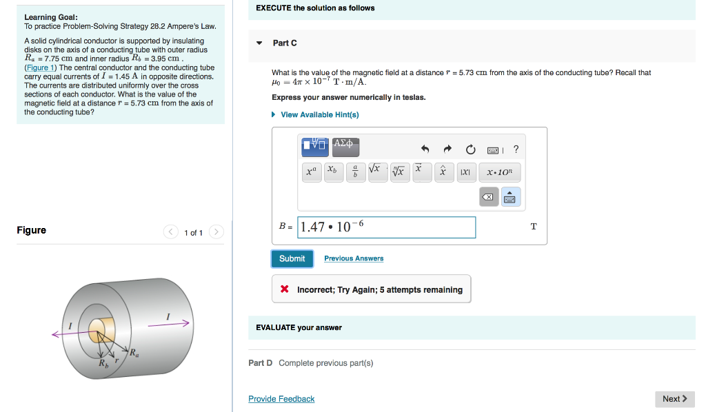 Solved EXECUTE the solution as follows Part C Learning Goal: | Chegg.com