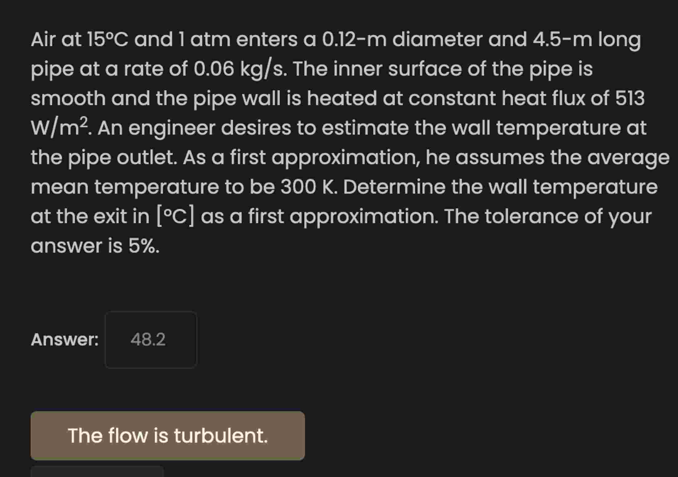 Solved Air at \( 15^{\circ} \mathrm{C} \) ﻿and 1 ﻿atm enters | Chegg.com