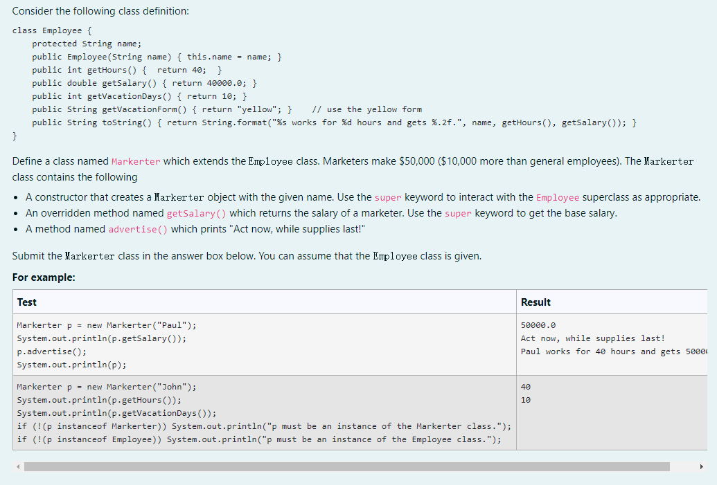 Solved Consider the following class definition: class | Chegg.com