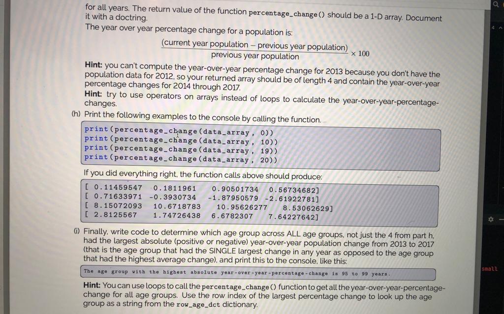 Solved Purpose: To practice Arithmetic with arrays. Degree | Chegg.com