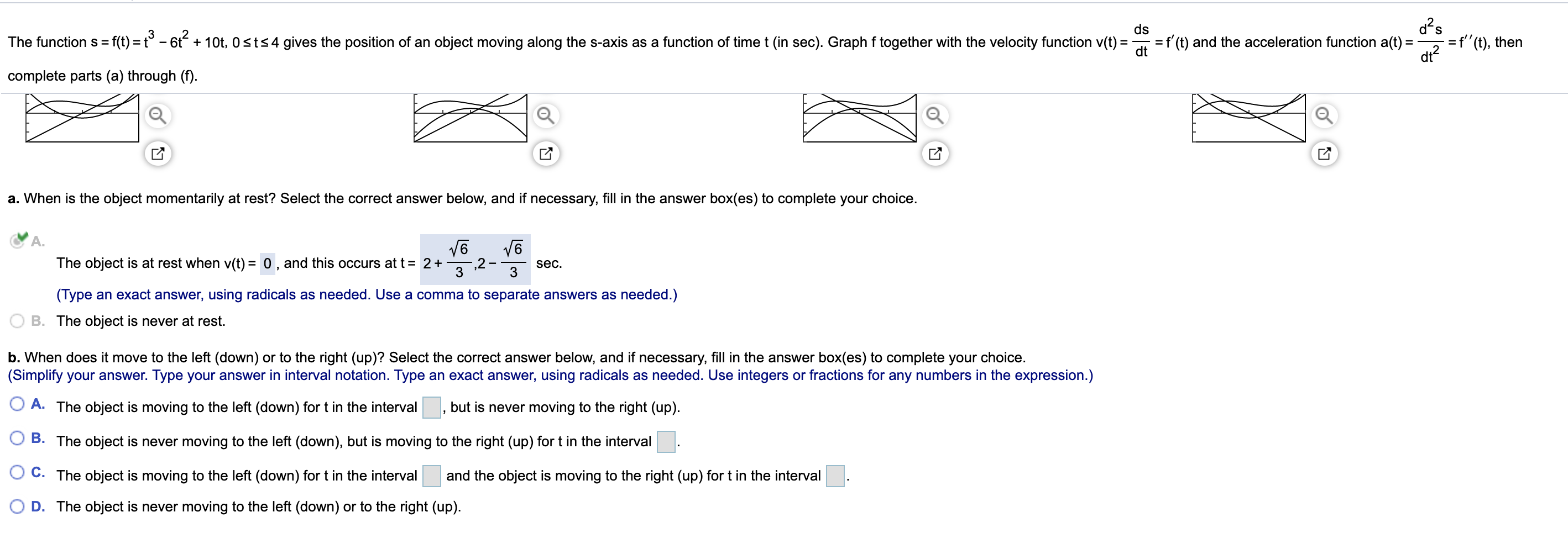Solved D²s F T Then Ds The Function S F T T3