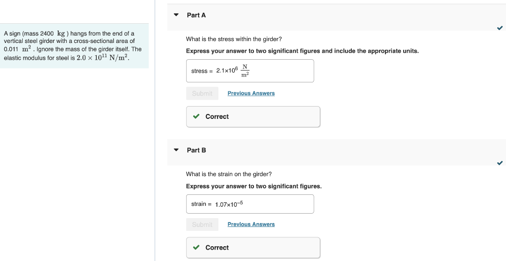 Solved A sign (mass 2400 kg ) hangs from the end of a | Chegg.com