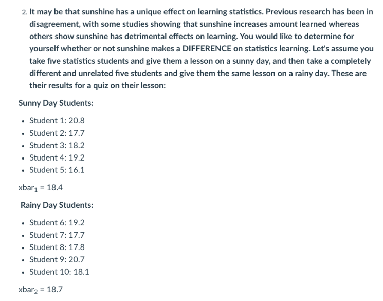 Solved Calculate and interpret the standardized effect size | Chegg.com