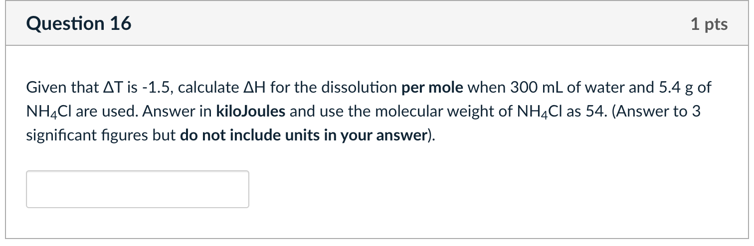 Solved Question 11 1 pts Calculate the thermal energy | Chegg.com Solved Question 11 1 pts Calculate the thermal energy | Chegg.com