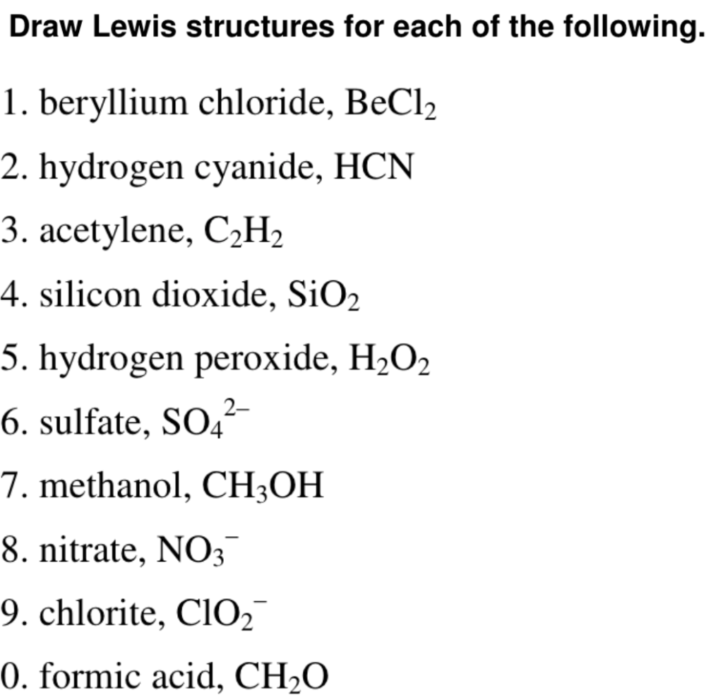 Lewis Structure For Becl2
