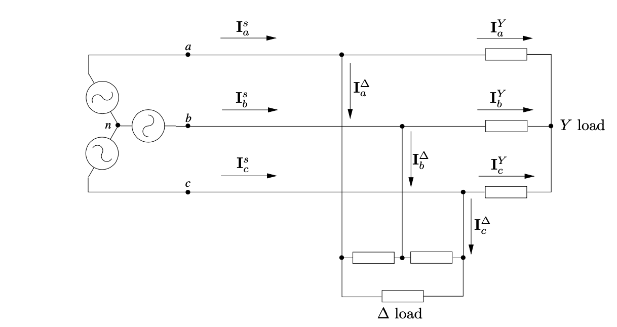 Solved Consider the balanced three-phase circuit in below | Chegg.com