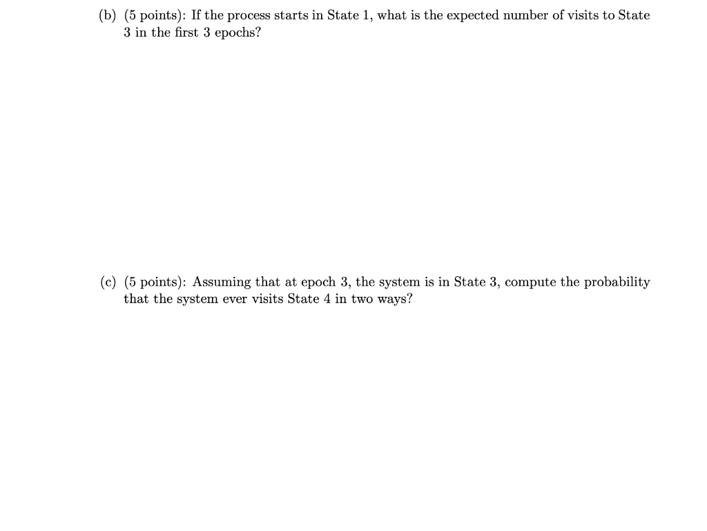 1. For a stationary Discrete-Time Markov Chain (DTMC) | Chegg.com