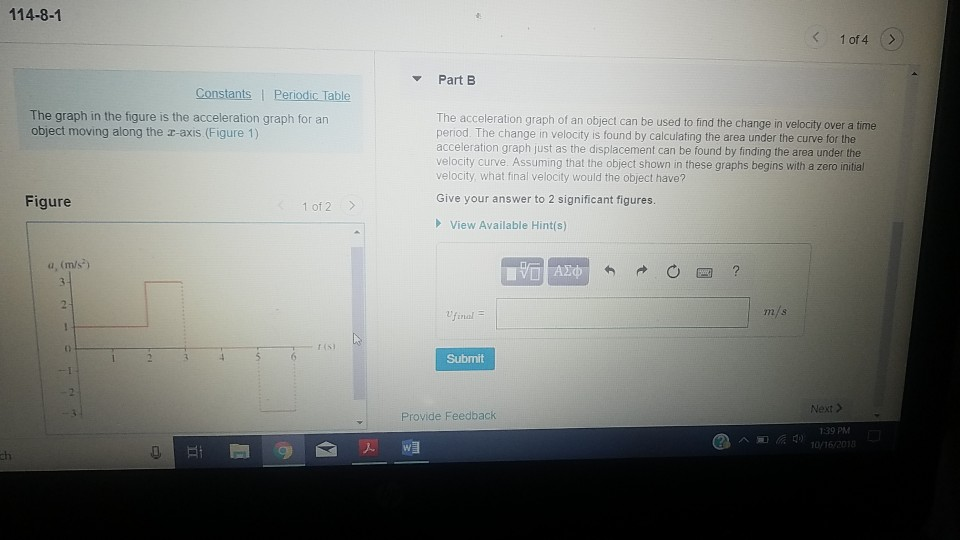 Solved 114-8-1 K1 of 4> Part B Constants I Periodic Table | Chegg.com