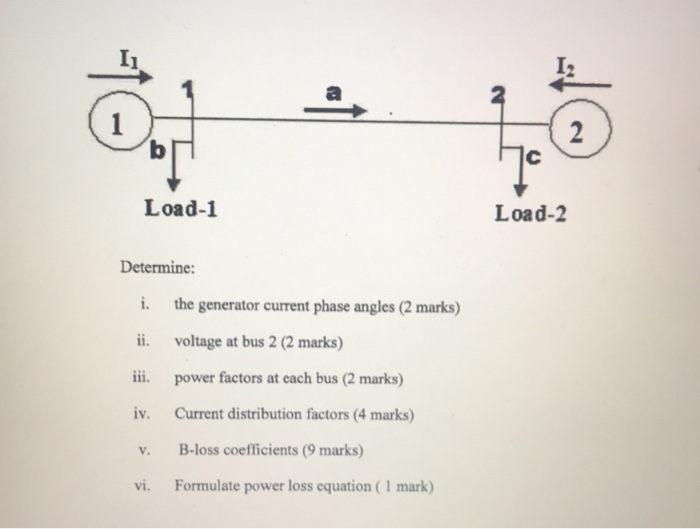 Solved Question 2 (20 marks) Figure 1 below shows a power | Chegg.com