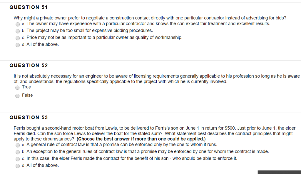 Solved QUESTION 37 After a third-party beneficiary becomes | Chegg.com