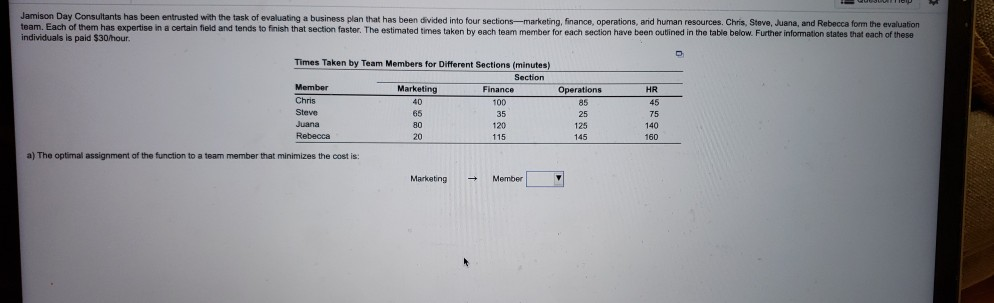 Solved entrusted with the task of evaluating a business plan | Chegg.com