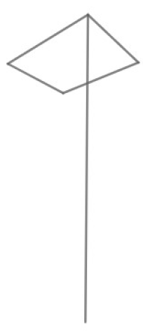 Solved 4. The shape below is part of a box that was drawn | Chegg.com