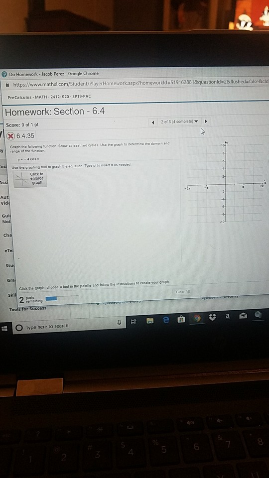 Solved graph the following function. show at least two | Chegg.com