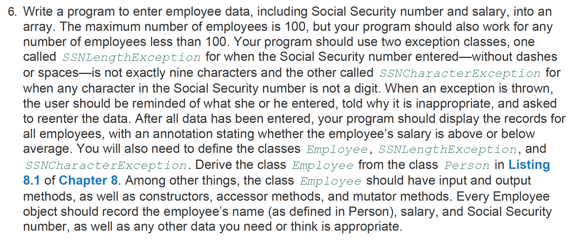 Solved ONLY JAVA LANGUAGE Problem Statement: Develop a Java | Chegg.com
