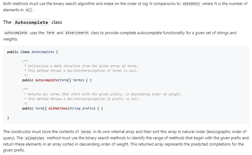 Overview and Context Autocomplete, or predictive | Chegg.com