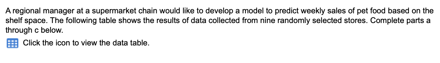 Solved a. Calculate the sample covariance. b. Calculate the | Chegg.com