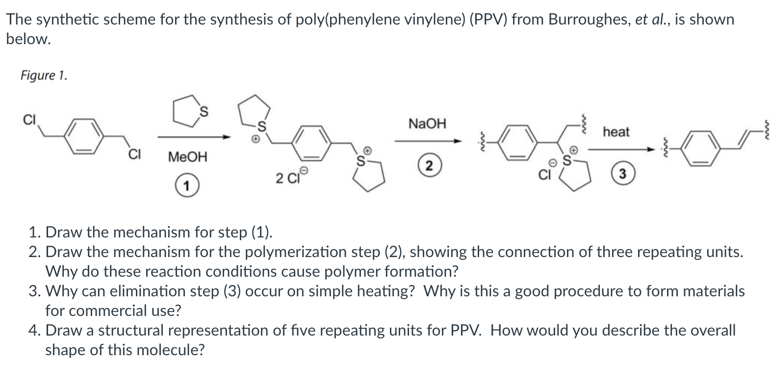 Solved The synthetic scheme for the synthesis of | Chegg.com