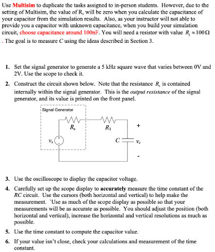 Solved Use Multisim to duplicate the tasks assigned to | Chegg.com