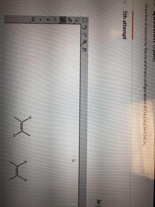 Solved Draw line structures for the cis and trans | Chegg.com