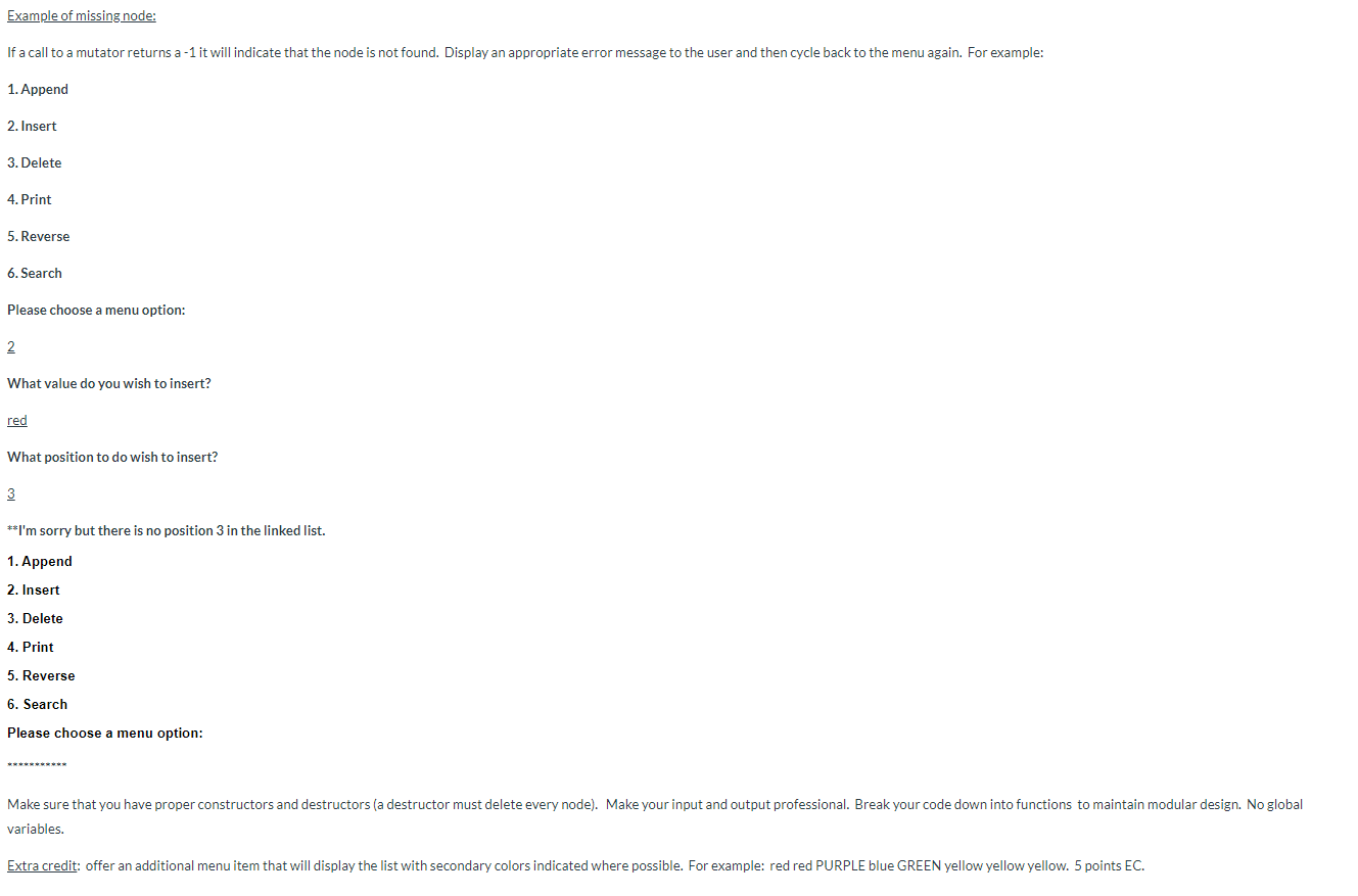 Solved Design your own dynamic linked list class (using | Chegg.com