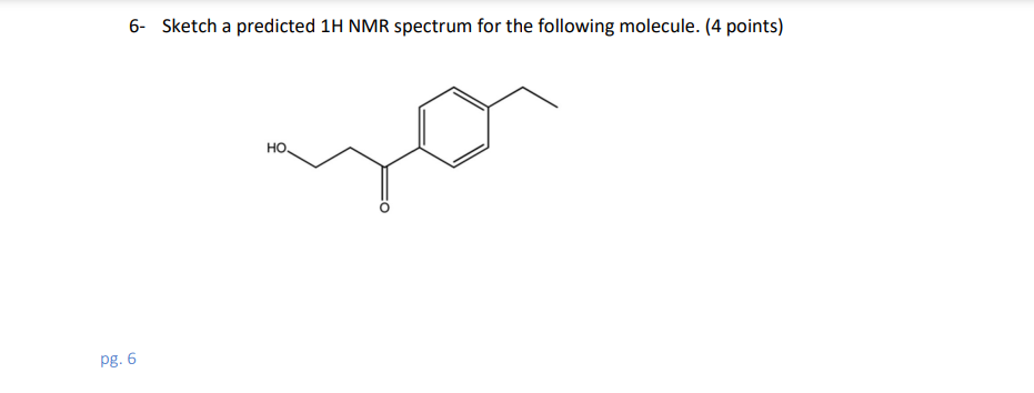 Solved 2. H2O2 1. O3 Δ6- Sketch a predicted 1H NMR | Chegg.com