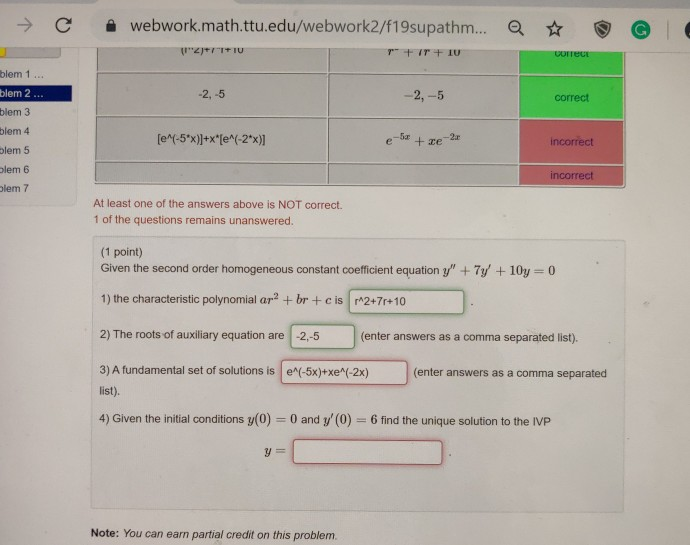 Solved webwork.math.ttu.edu/webwork2/f19supathm... a C IT 10 | Chegg.com
