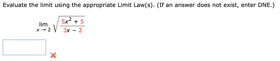 Solved Evaluate the limit using the appropriate Limit | Chegg.com Solved Evaluate the limit using the appropriate Limit | Chegg.com