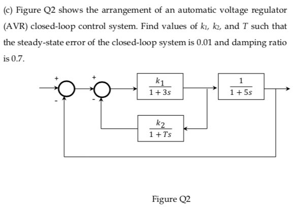 Solved (c) Figure Q2 shows the arrangement of an automatic | Chegg.com