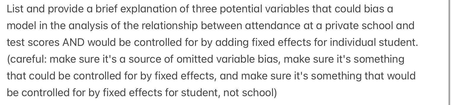 Solved List and provide a brief explanation of three | Chegg.com