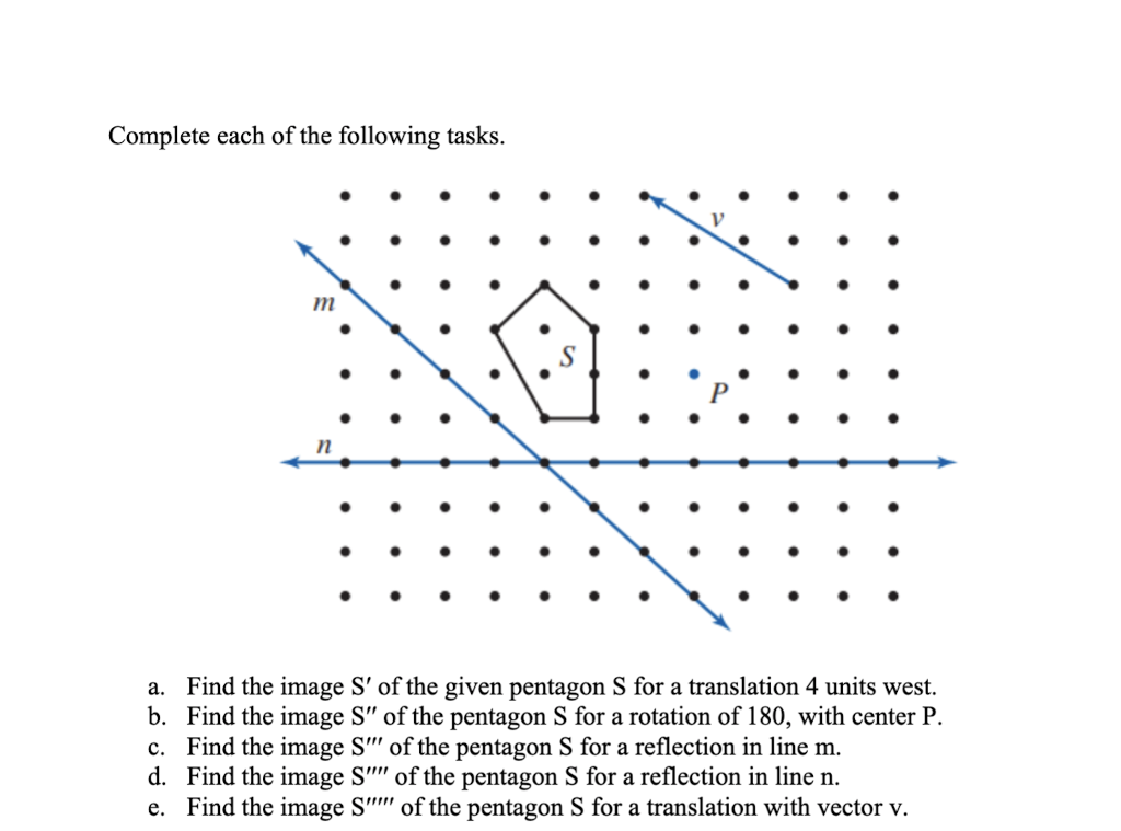 Solved Complete each of the following tasks. a. Find the | Chegg.com