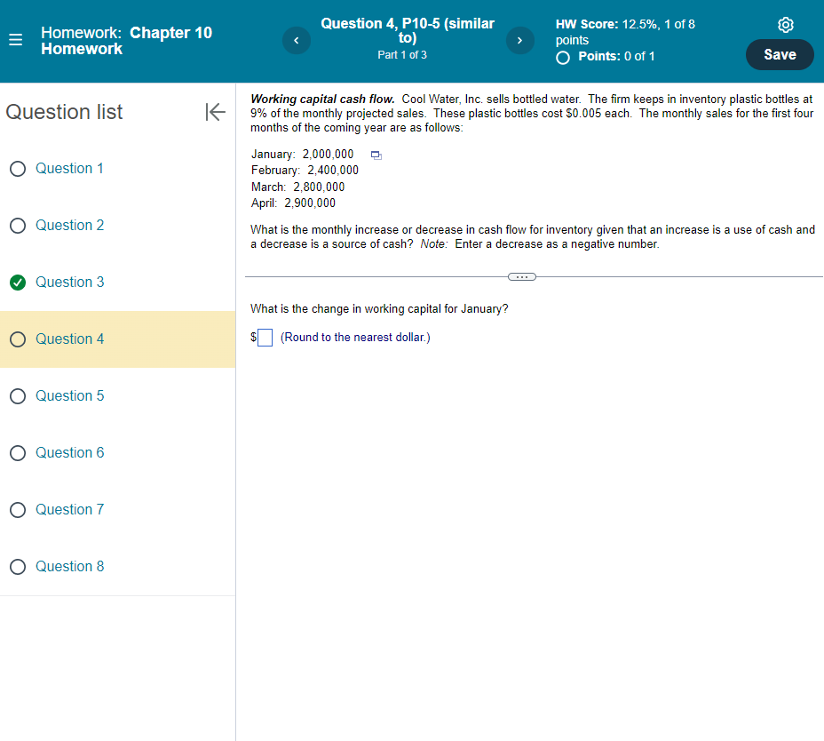 Solved Question 5 Question 6 Question 7 Question 8 | Chegg.com Solved Question 5 Question 6 Question 7 Question 8 | Chegg.com
