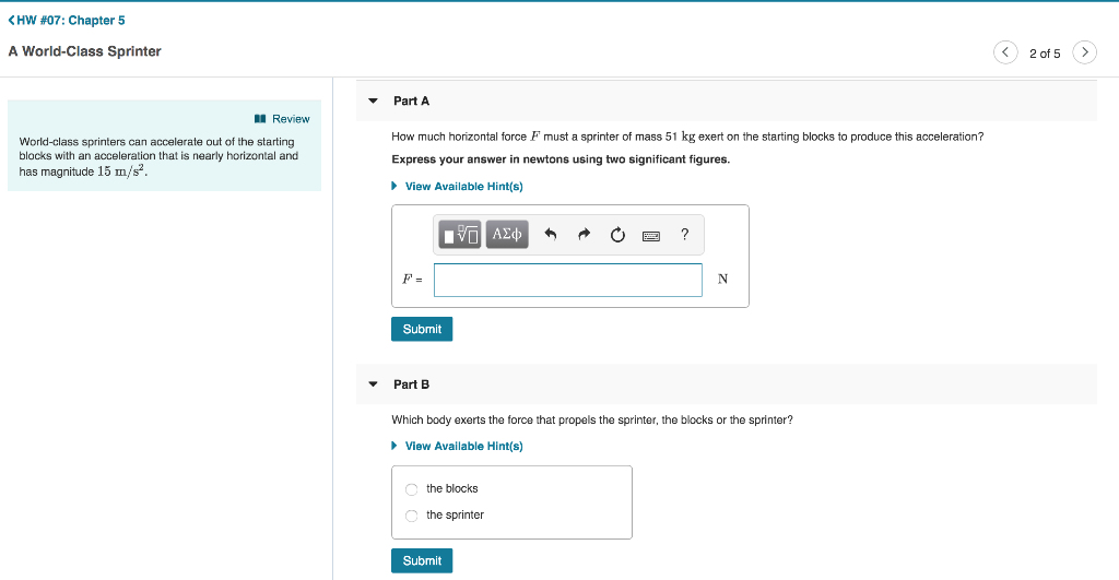 Solved Part A IReview How much horizontal force F must a | Chegg.com