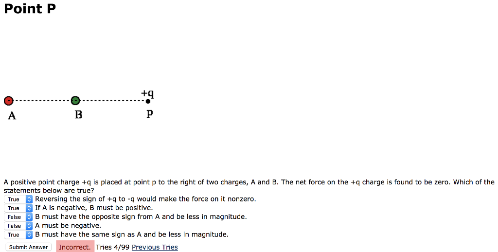 Solved A positive point charge +q is placed at point p to | Chegg.com