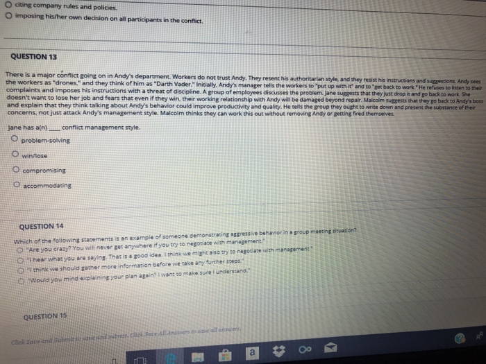 Solved QUESTION 1 Gabriela is presenting her ideas regarding | Chegg.com