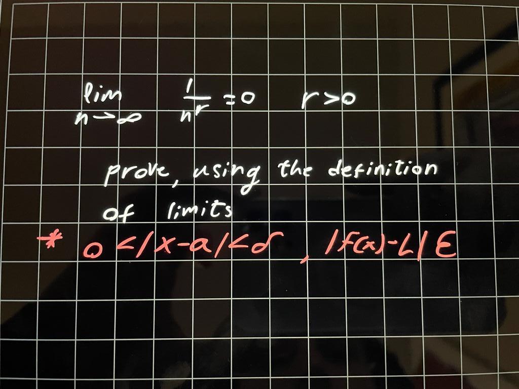 Solved * lim rso и prove, using the definition of limits | Chegg.com