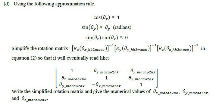 The Geodetic Datum Transformation From Macao Geodetic