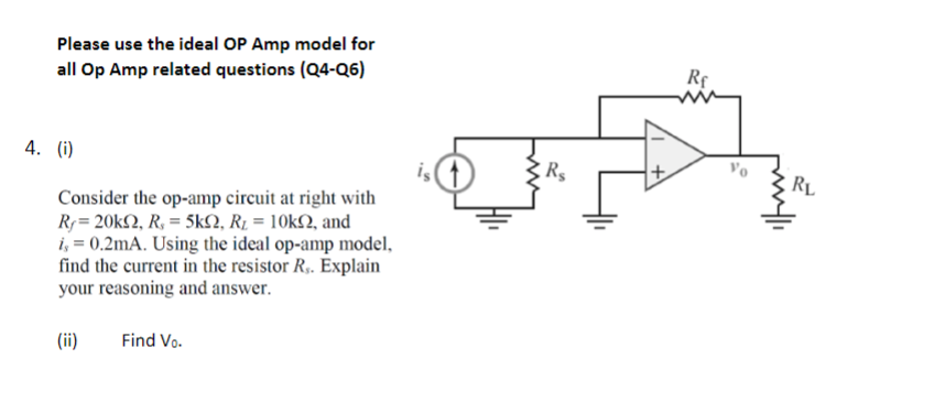 Solved Please use the ideal OP Amp model for all Op Amp | Chegg.com